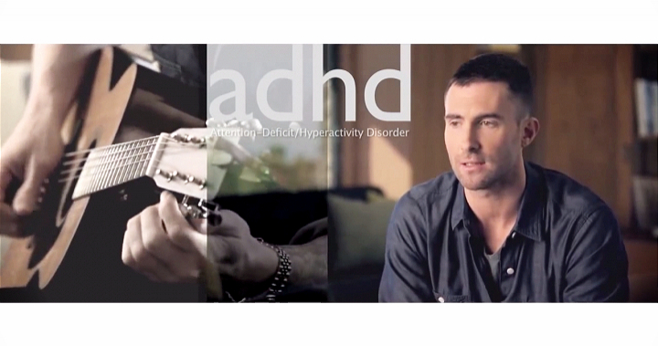 Adam Levine talks about his ADHD
